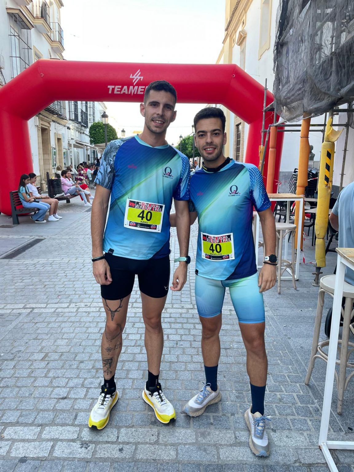 Ángel Portillo y Dani Suárez, subcampeones por parejas en el Trail de ...